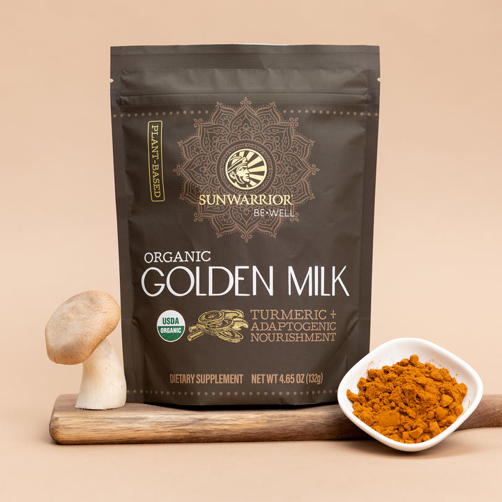 Organic Golden Milk Powder- Be•Well | Sunwarrior